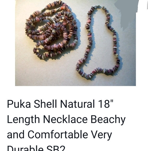 Hand Crafted | Jewelry | Genuine Natural Smooth Puka Shell Necklace ...